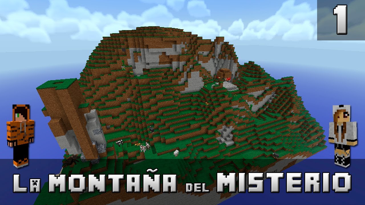 Minecraft - #01 - La Montaña del Misterio - Survival Map con Dashiel ...