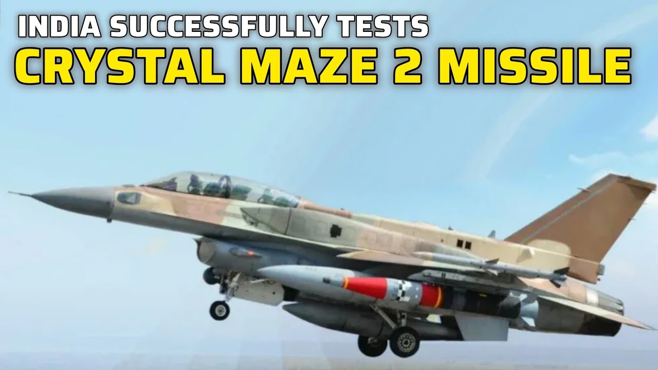 Indian Air Force successfully test-fires Israeli-origin Crystal Maze 2 ...