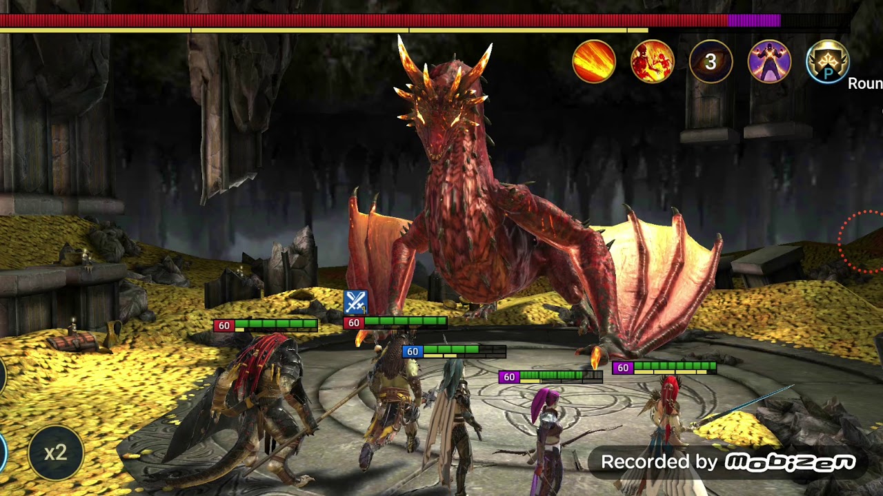 Raid shadow legends dragon 20 - YouTube