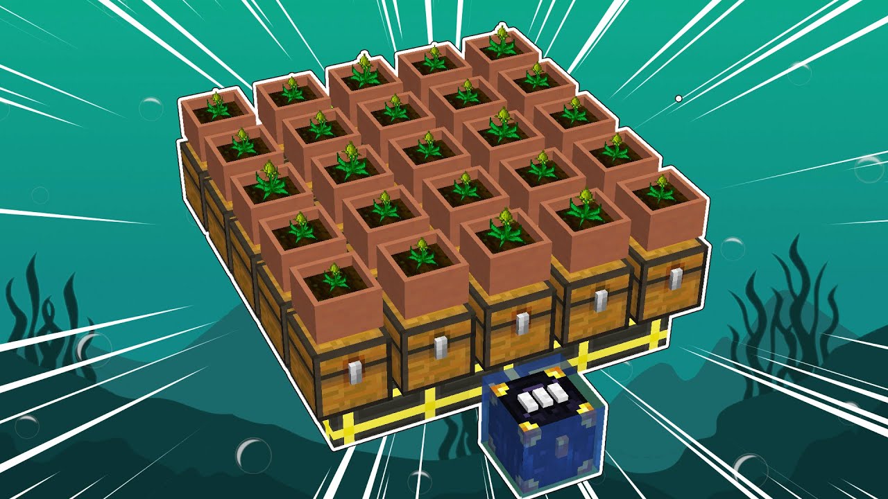 Minecraft Rustic Waters 2 - Hydrostatic Botany Pots! #7 - Modded ...
