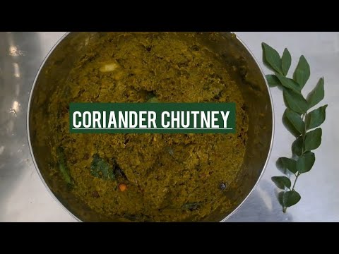Kothumalli chutney recipe |Coriander chutney |கொத்துமல்லி சட்னி இப்படி ...