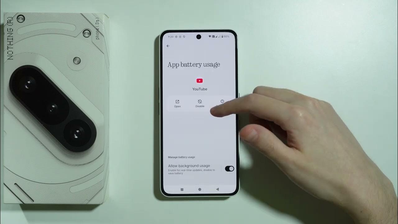 Nothing Phone 3a/3a Pro: How to Check Battery Usage (Battery Activity ...