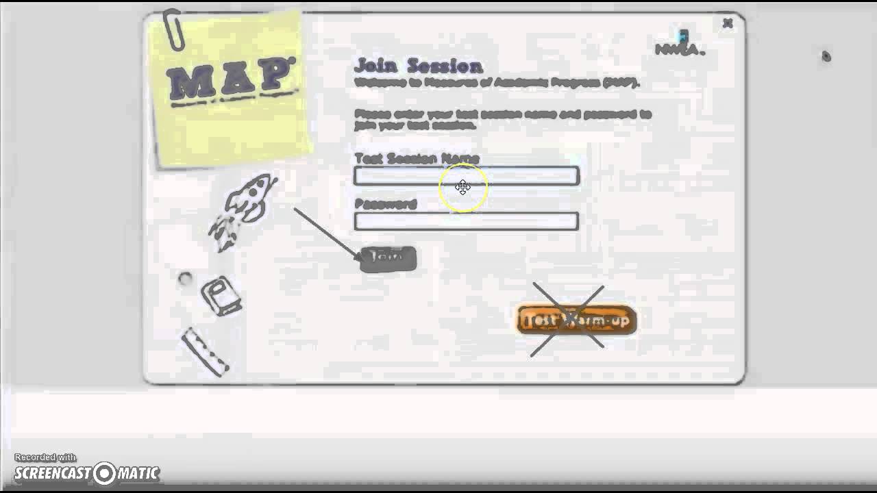 MAP student testing directions - YouTube