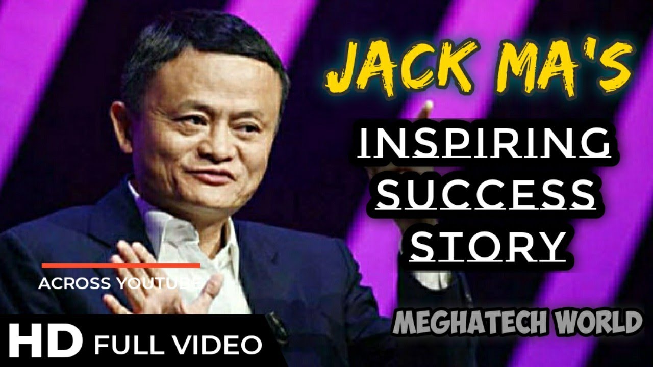 Jack Ma Inspiring Success Story in Telugu|Biography of Alibaba Founder ...