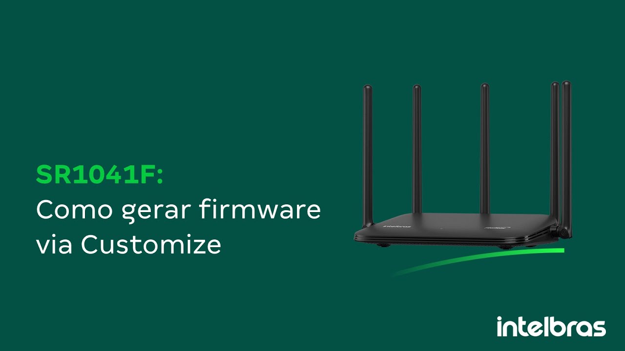 SR1041F - Como gerar firmware customizada via Customize - i3323 - YouTube