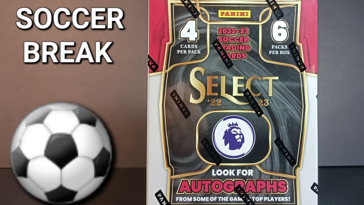2022-23 Panini Select ⚽️ Premier League Soccer Blaster Box Break - YouTube