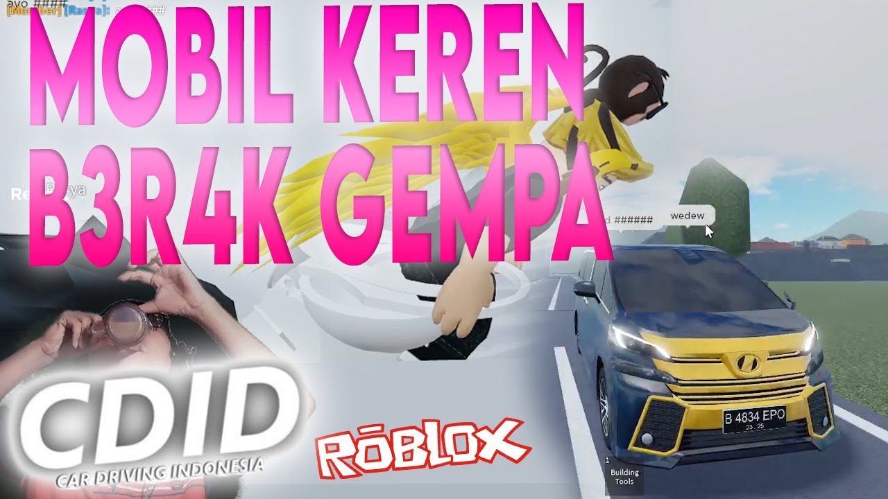 Kegabutan Staff CDID dan Warganya - Car Driving Indonesia Roblox CDID ...