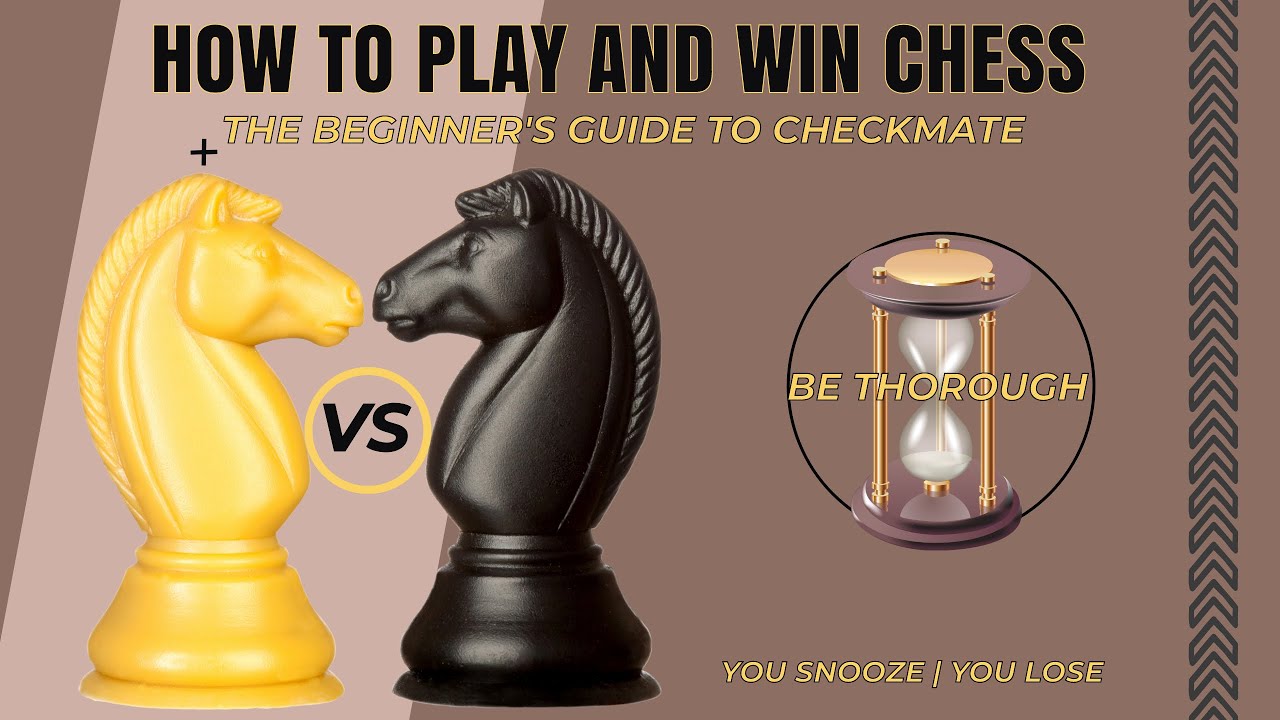How To Play and Win Chess For Beginners - YouTube