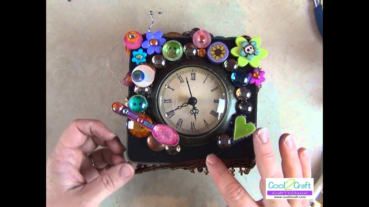 How to Repurpose a Clock by Candace Jedrowicz - YouTube