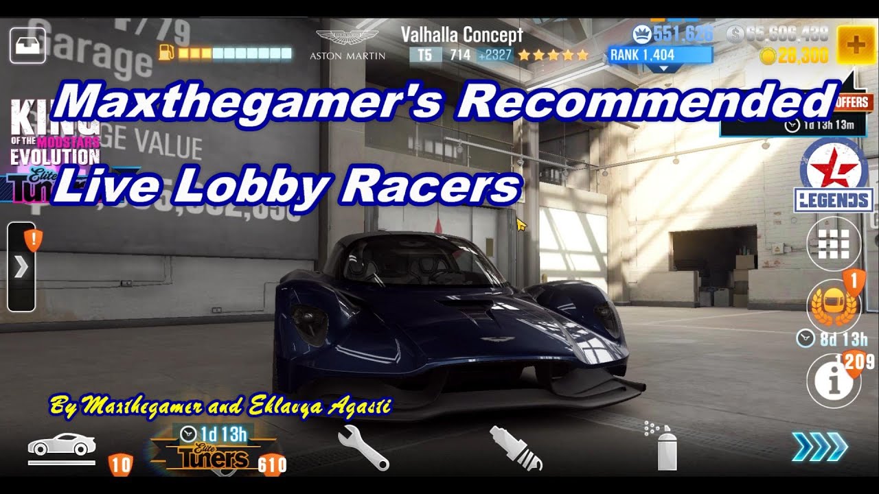 CSR 2 | CSR Racing 2, Max's Recommended Live Racers in CSR2 - YouTube