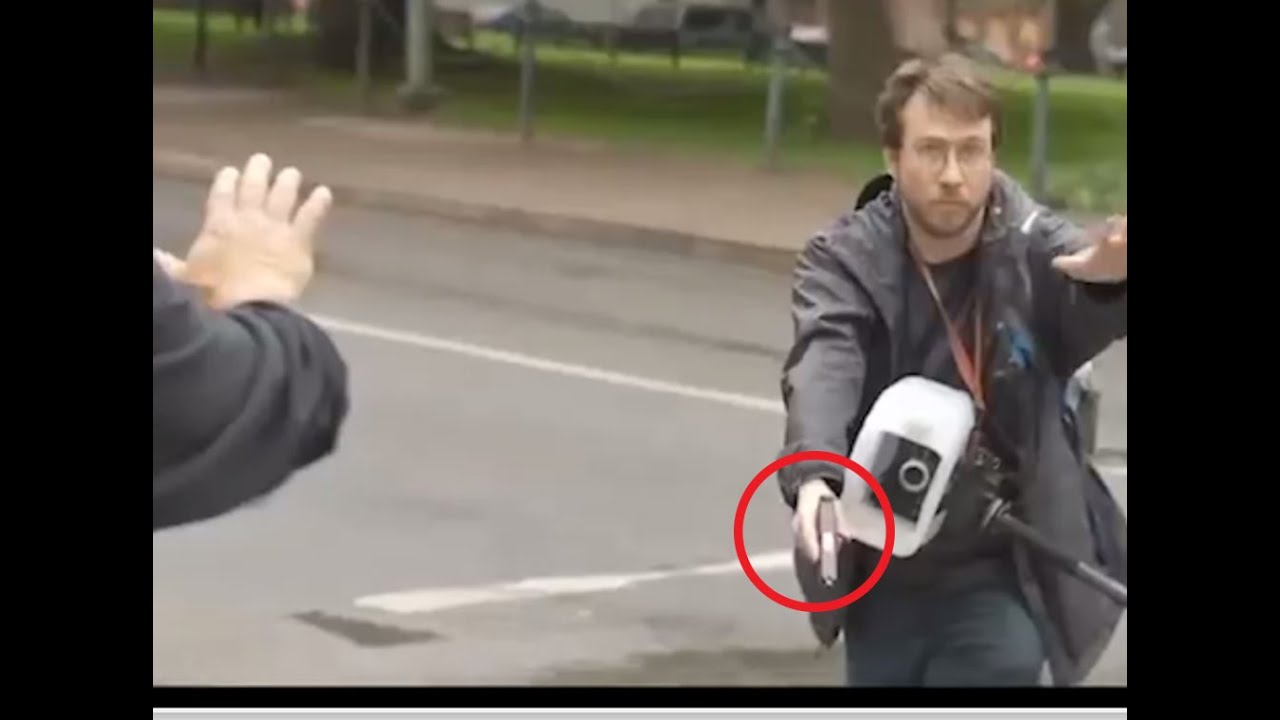 MAN CAUGHT ON CAMERA PULLING GUN... - YouTube