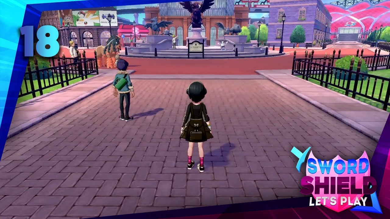 Pokemon Sword and Shield Part 18 WYNDON CITY Gameplay WALKTHROUGH - YouTube