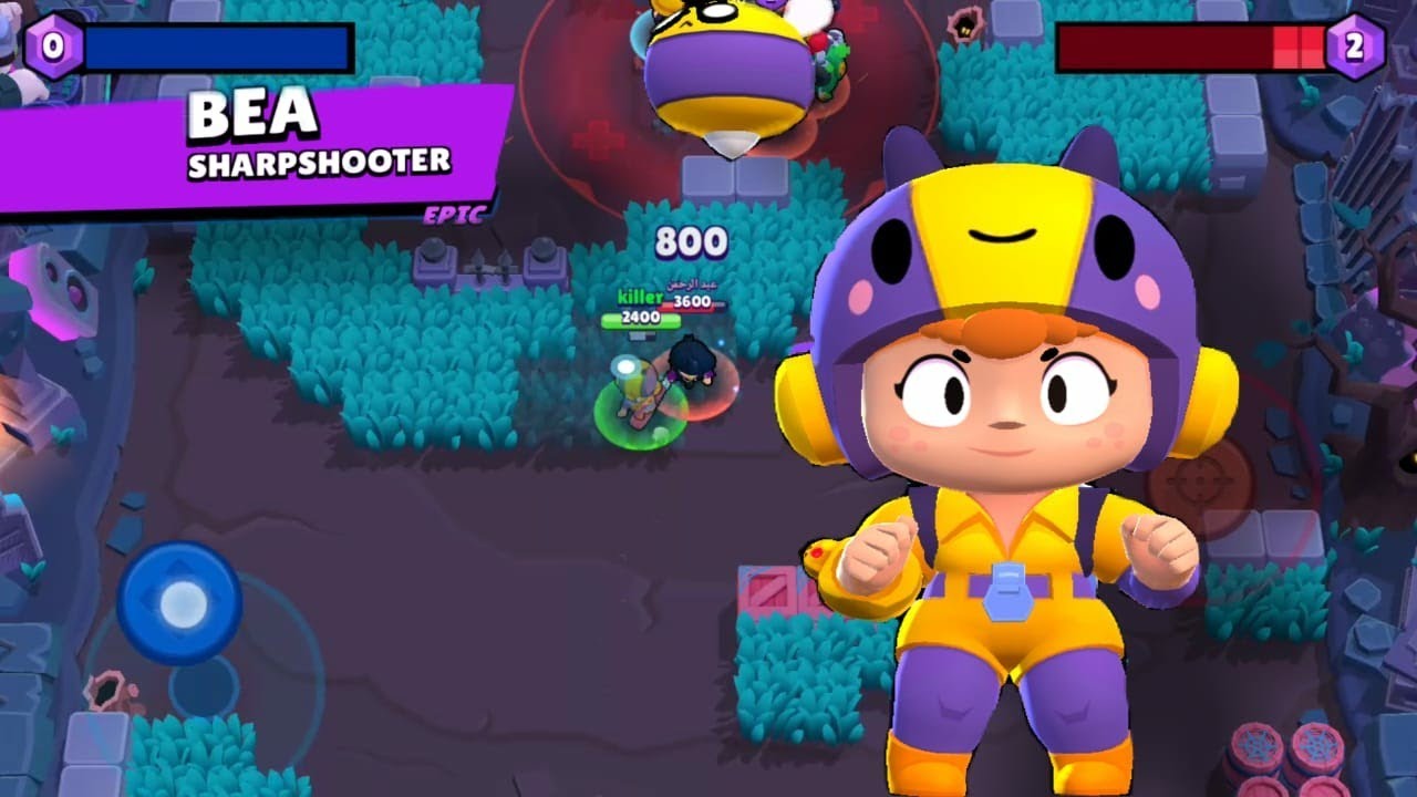 Brawl stars - How to play with the Bee Brawler in gem grab matches ...