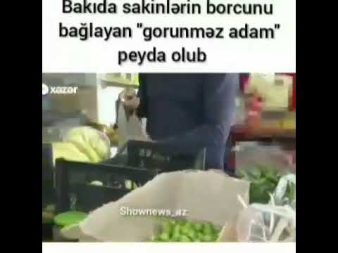 BAKI DA CAMAHATIN BORCUNU ODEYEN XEYIRXAĞ TAPILIB
