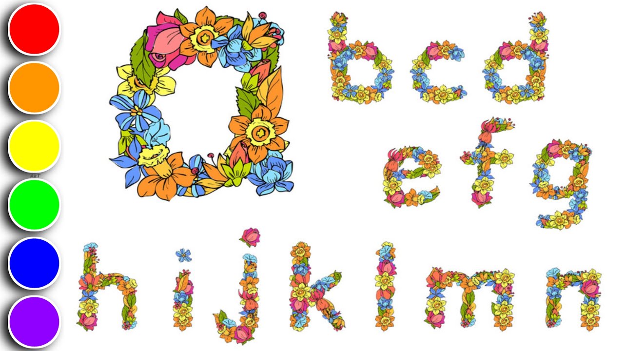 Abcd, English Varnmala, Alphabets, Collection For Alphabet Writing ...