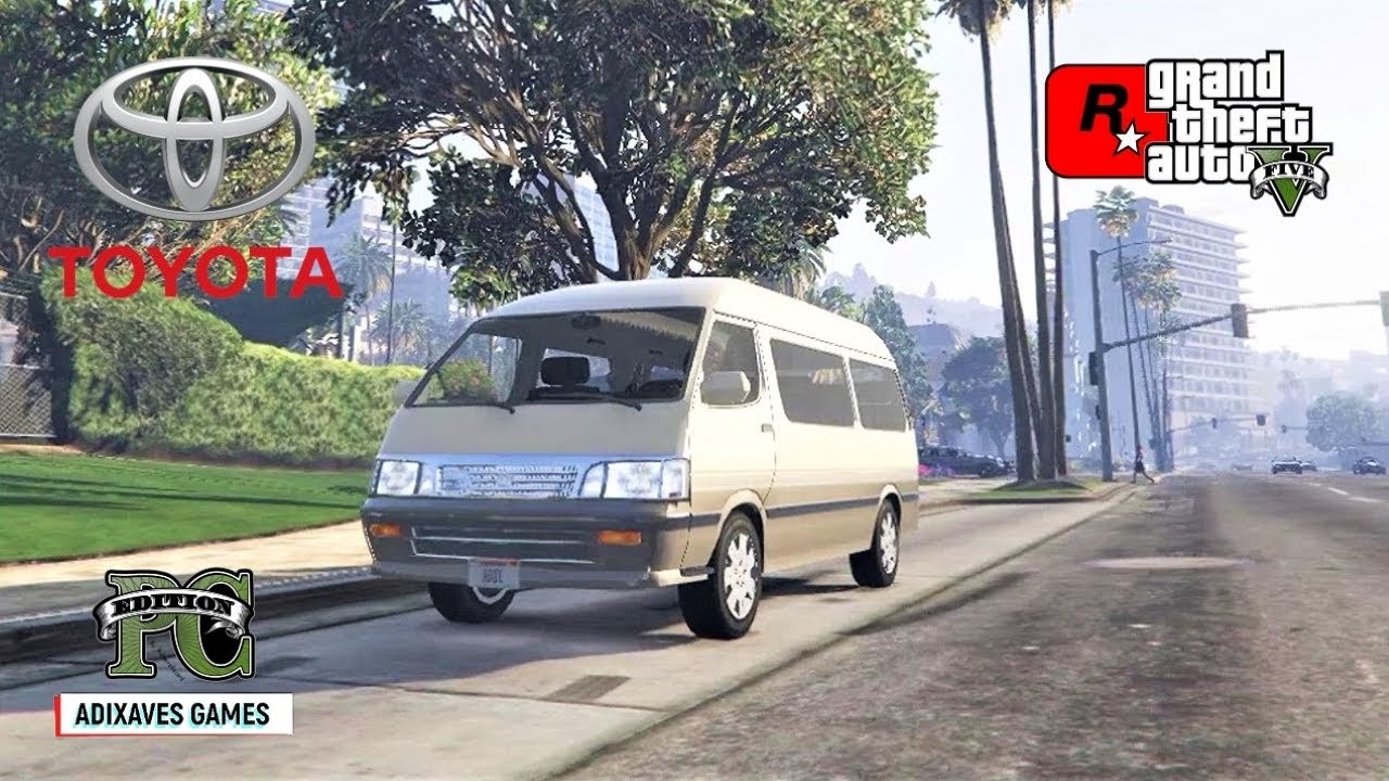Toyota HiAce Super Custom 1994 | GTA V Real Life Mods | Vehicle Review ...