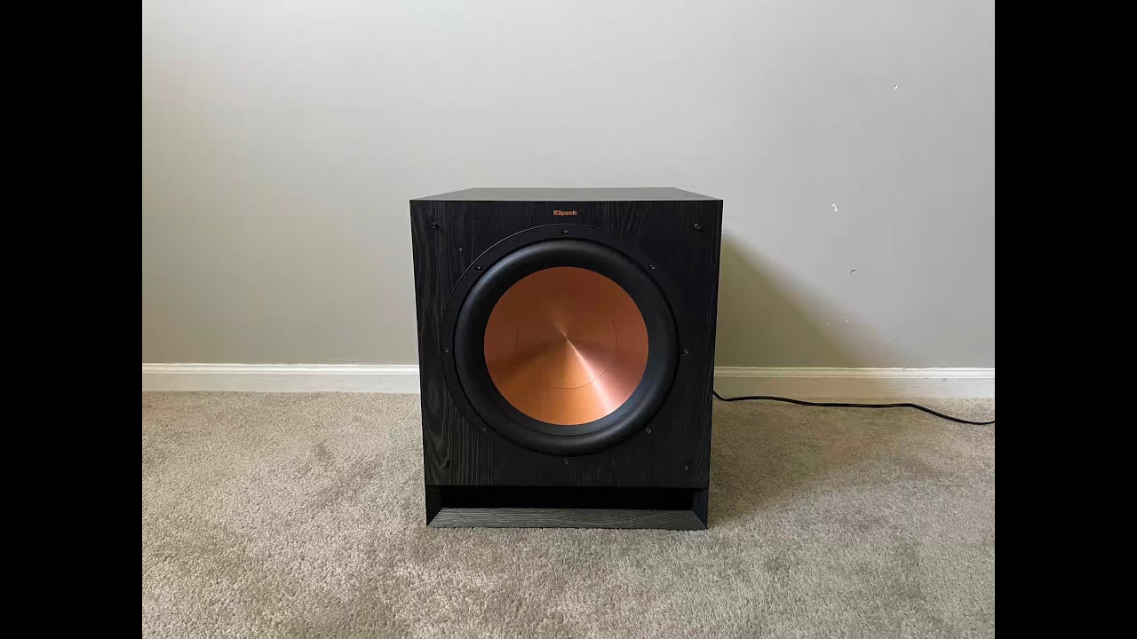 Klipsch SPL-120 Reference Series Home Theater Powered Active Subwoofer ...
