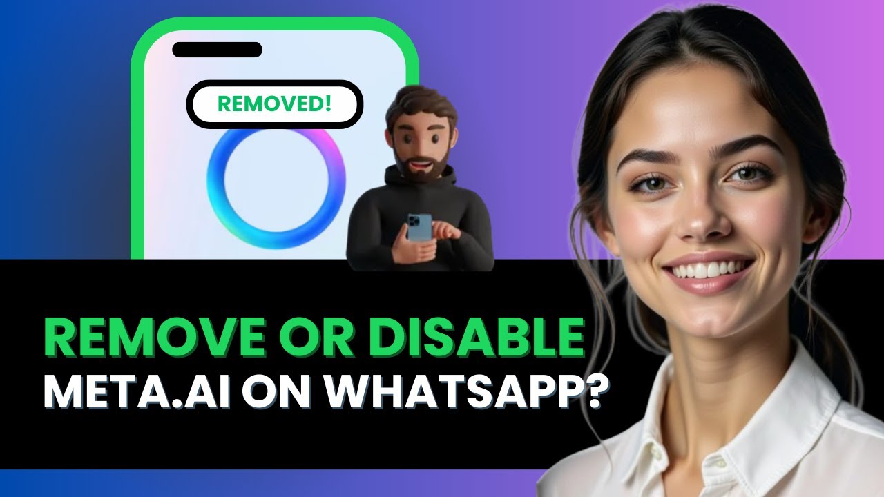 HOW TO REMOVE & DISABLE META AI ON WHATS APP NEW UPDATED 2025 GUIDE ...