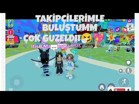 TAKIPCILERIMLE BULUŞTUMM ÇOOOOK EĞLENCELİYDİ VE GUZELDII İZLEMELİSİN💖🤧✨🧚 /ESLİM PKXD#keşfet#anasayfa