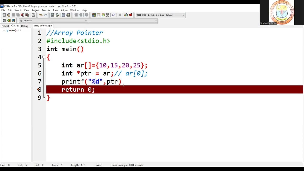 Pointer part 2 (Types of Pointer) - YouTube