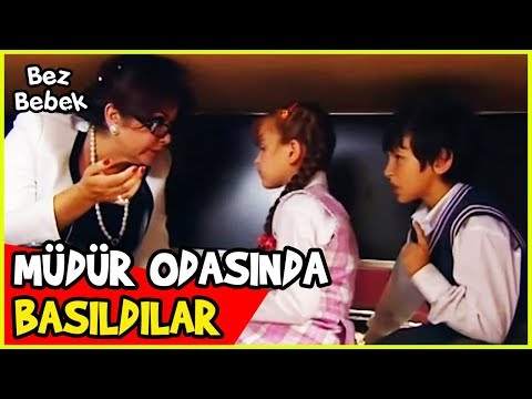 KULİNA VE ÇOCUKLAR MÜDÜR MASASININ ALTINA SAKLANDILAR -  Bez Bebek 72. Bölüm