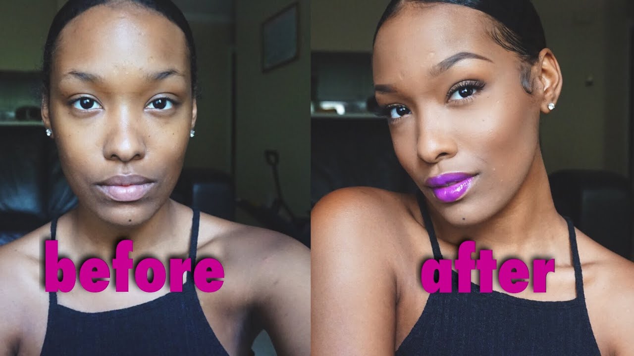 My go to look | before and after | Fabulous Bre - YouTube