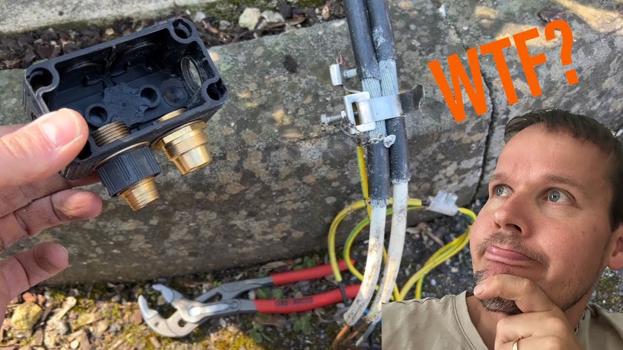 If your glanding cables like this you will get called a crap ...