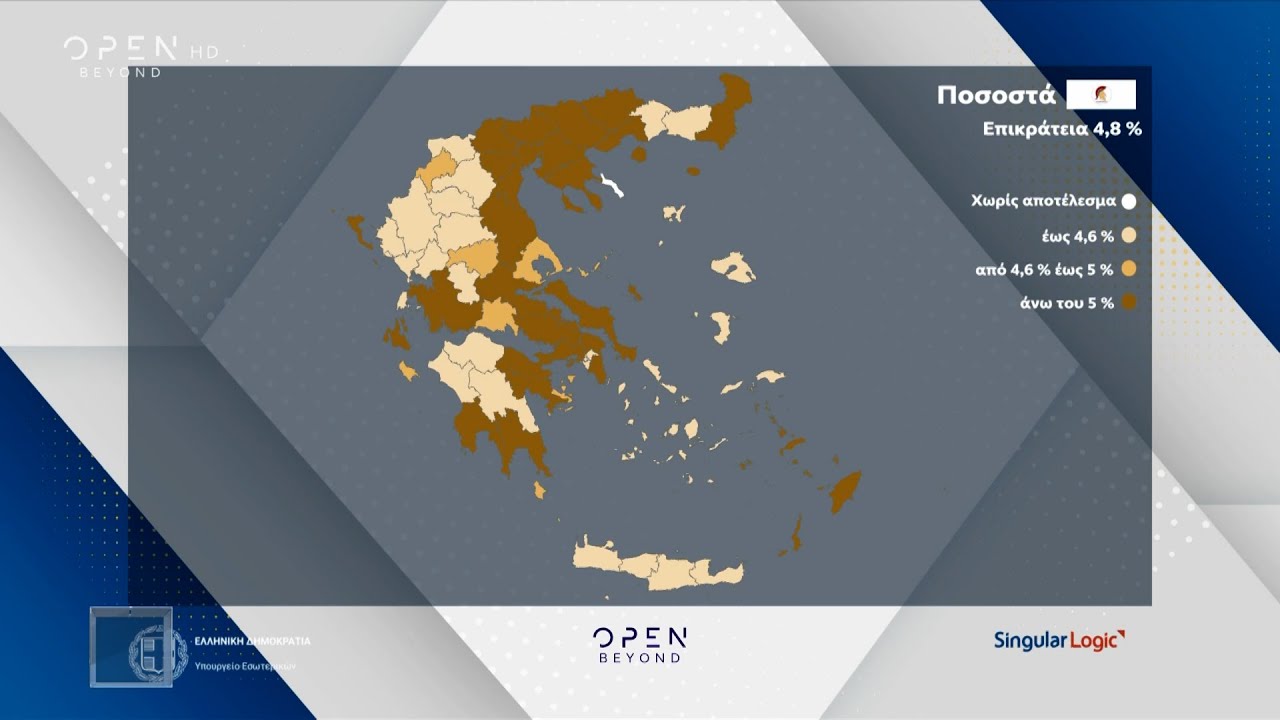 Σπαρτιάτες: Οι περιφέρειες όπου συγκέντρωσαν πάνω από 5% - YouTube