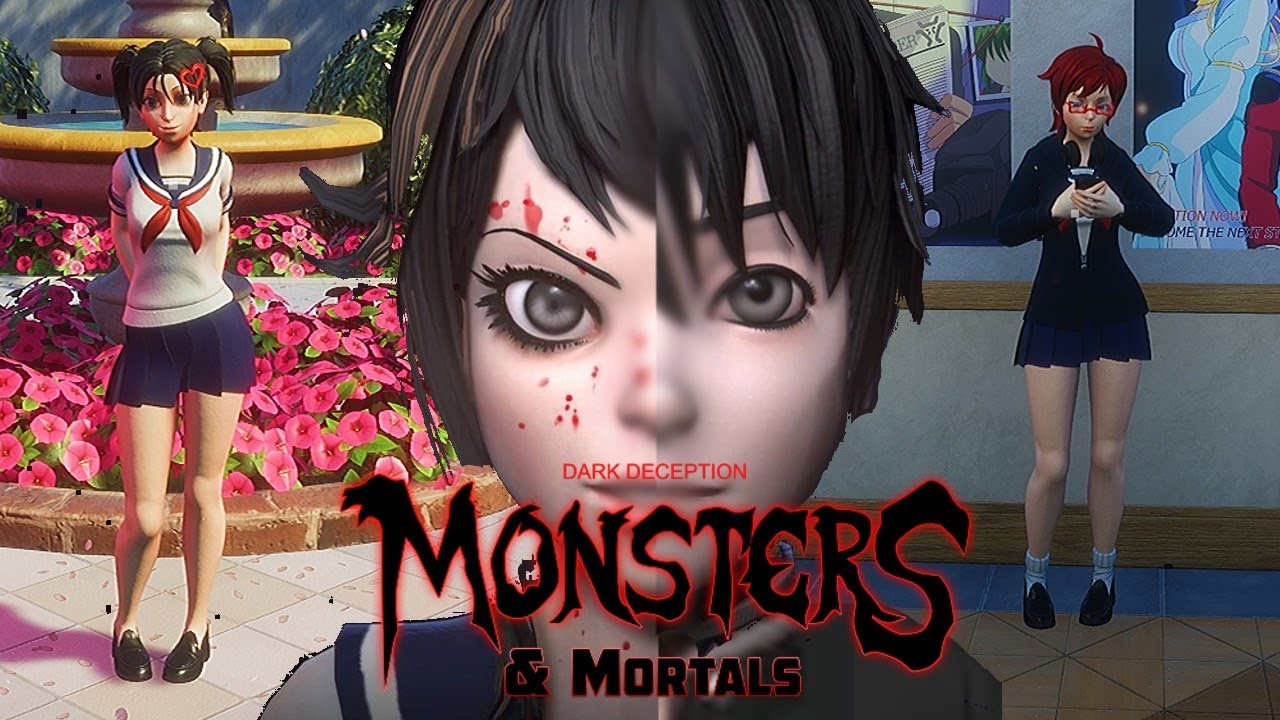 Yandere Simulator DLC Full Showcase || Dark Deception Monsters and Mortals - YouTube