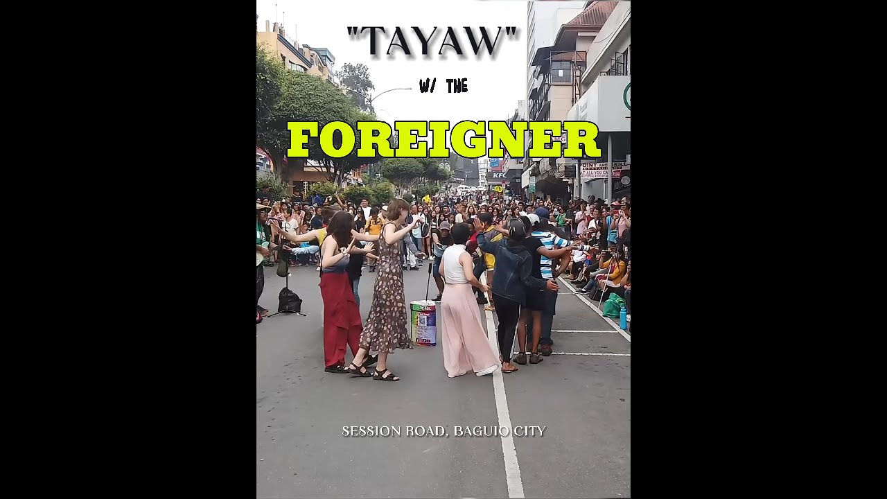 Foreigner Joining Igorot Famous Dance "Tayaw" - YouTube
