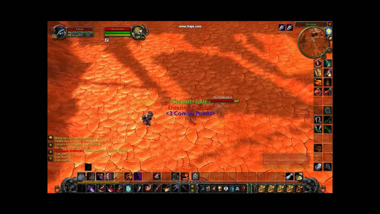 Enhare - Level 60 Undead Rogue Al'Akir - YouTube