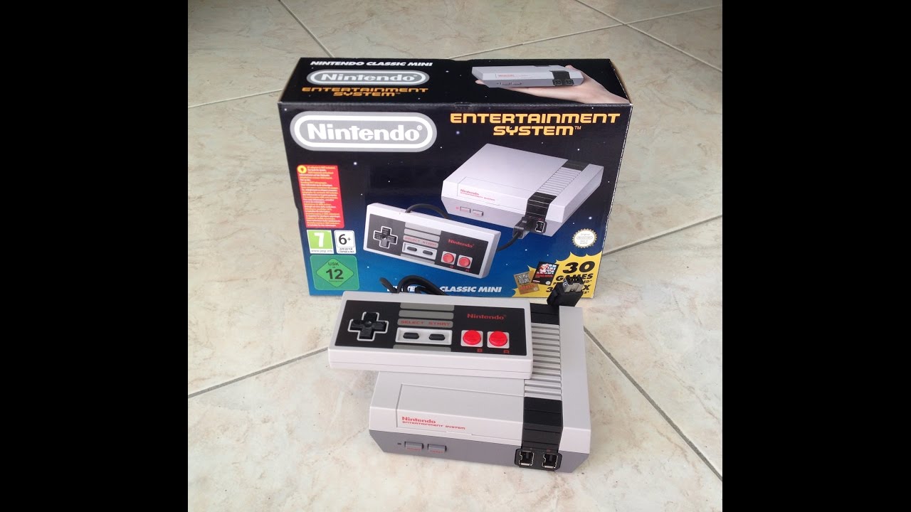 Nintendo classic mini Nes day one Unboxing e Primo Sguardo (ITA) - YouTube