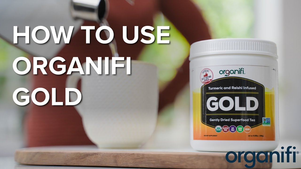 How To Use Organifi Gold - YouTube