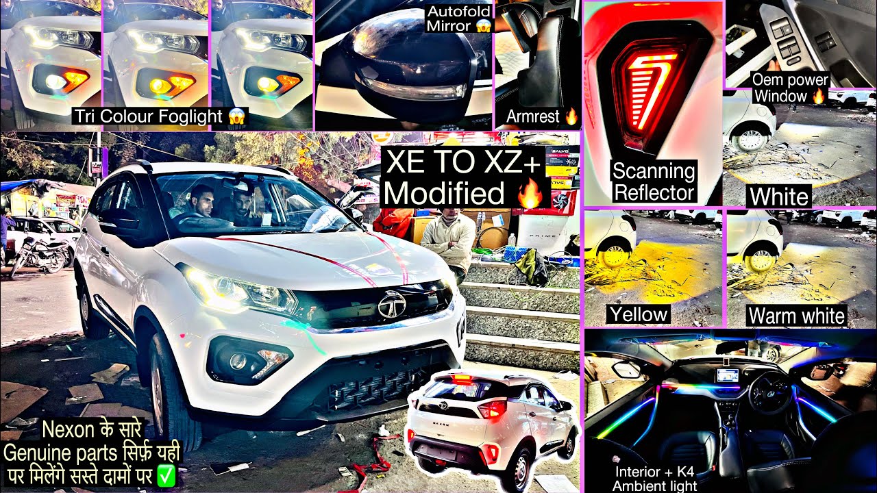 Tata Nexon Modified 🔥 Nexon modification 🔥 Tata nexon 2022 🔥 nexon ...