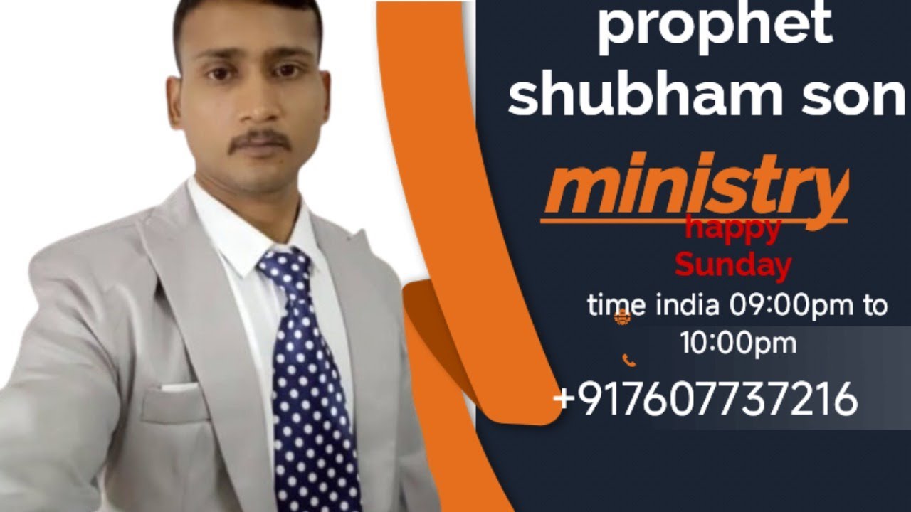 PROPHET SHUBHAM SONI MINISTRY 01-10-202 SUNDAY PREYAR LIVE 09-00pm to ...
