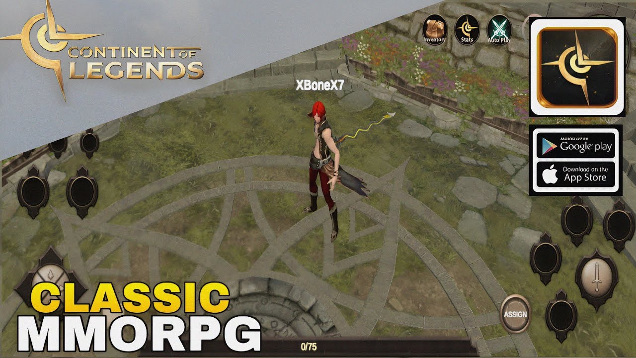 CONTINENT OF LEGENDS GAMEPLAY CLASS MMORPG FOR ANDROID/iOS/WINDOWS 2024 ...