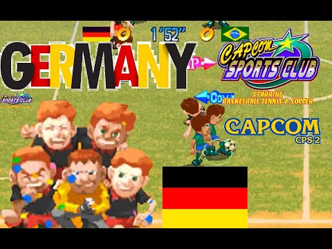 Capcom Sports Club: Kick Stars Hardest-Team Germany No Lose ALL - YouTube
