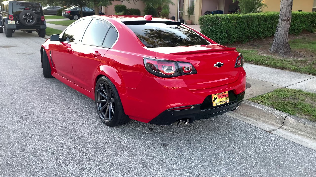 2016 Chevy SS Sedan Cammed - YouTube
