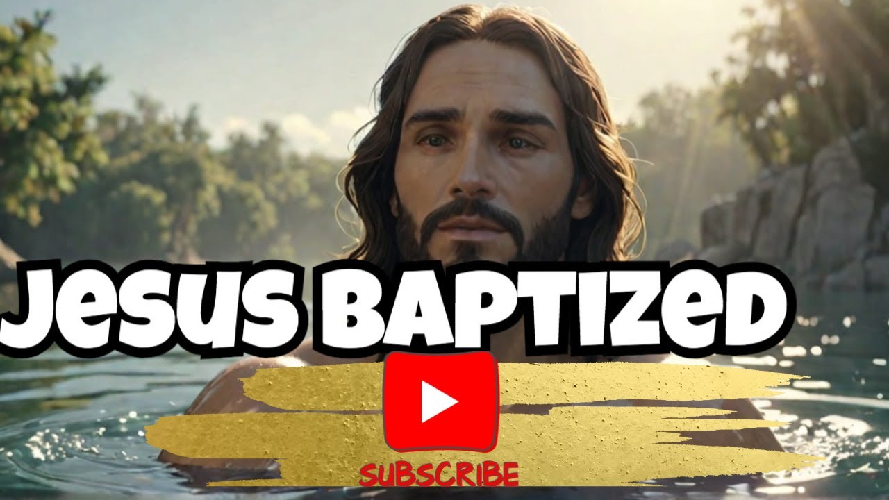 Jesus Christ is Baptised : AI Animation,#baptisim, #jesuschrist # ...
