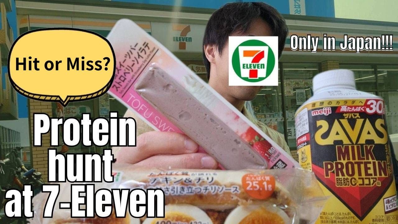 3 Must-Try Protein Snacks at Japan’s 7-Eleven - YouTube