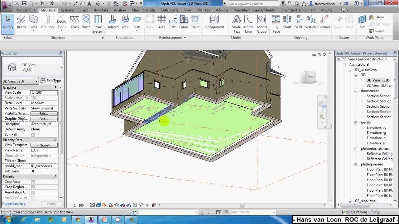 0.14 Revit fundering 2 - YouTube