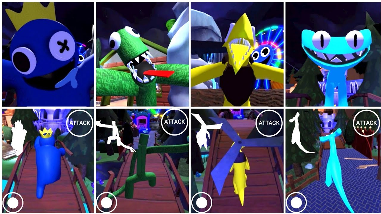 What if i Become Every Monster in Rainbow friends chapter 2 Vs Roleplay ...