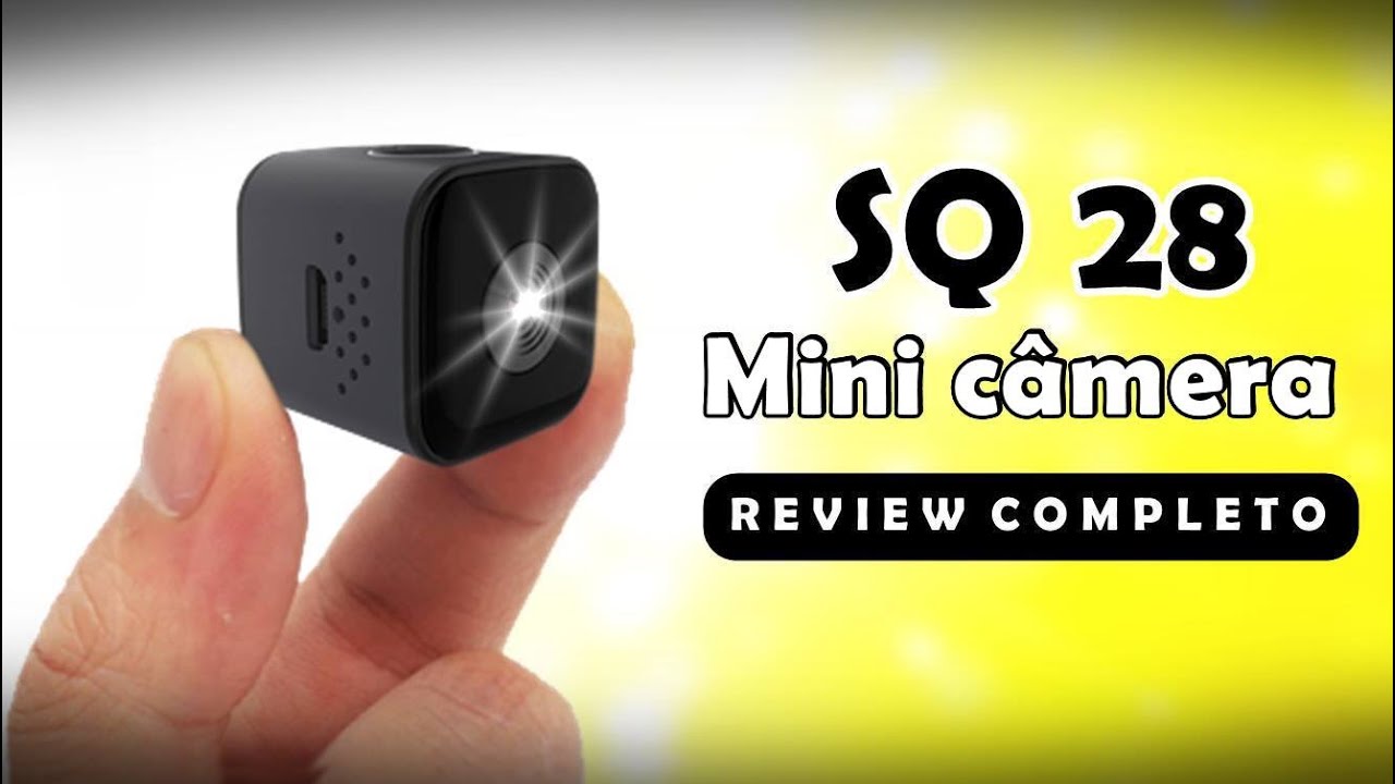 Mini Câmera ESPIÃ SQ28 Como Funciona? (Câmera Full HD 1080p) Como ...