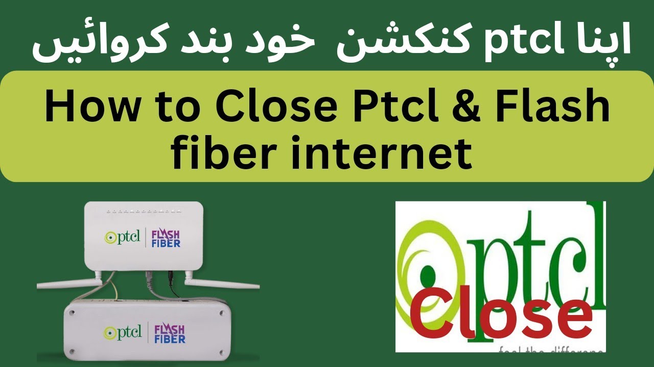 How To Close Ptcl ADSL \ VDSL & Flash Fiber internet Services 🇵🇰🇵🇰🇵🇰 ...