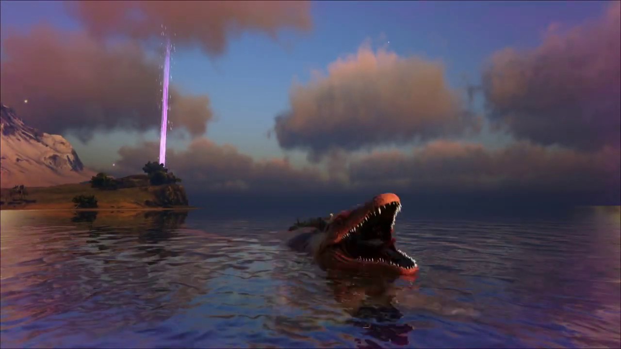 Ark: Survival Evolved | Mosasaurus sounds - YouTube