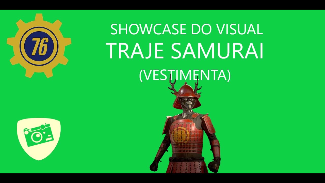 Visual Showcase: Traje Samurai - Vestimenta [Fallout 76] - YouTube