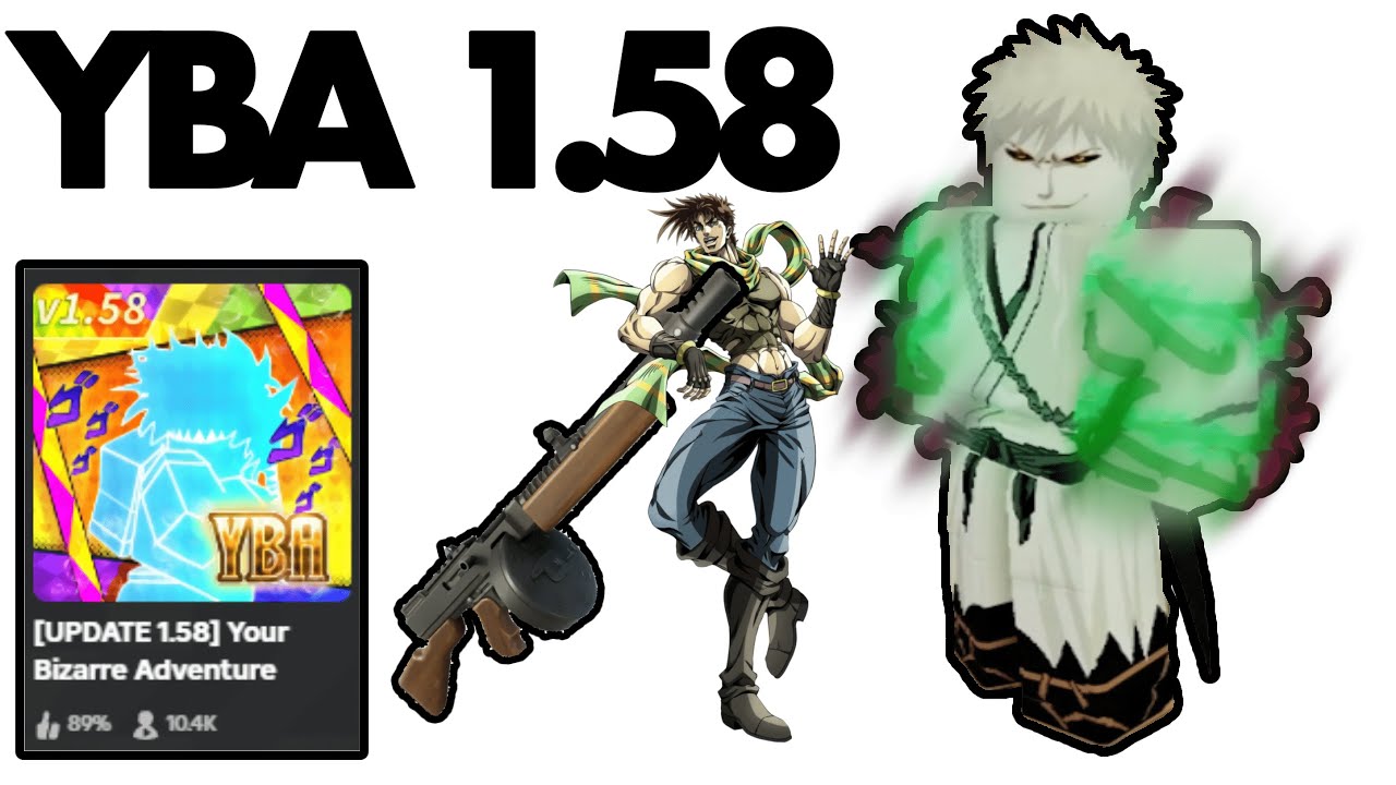 YBA UPDATE 1.58 IS HERE! - YouTube