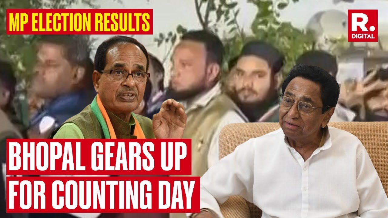 Madhya Pradesh Elections Results: People Gather In Huge Numbers To ...
