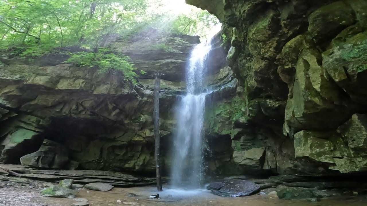 7 Mile Deep Waterfall Cave - YouTube
