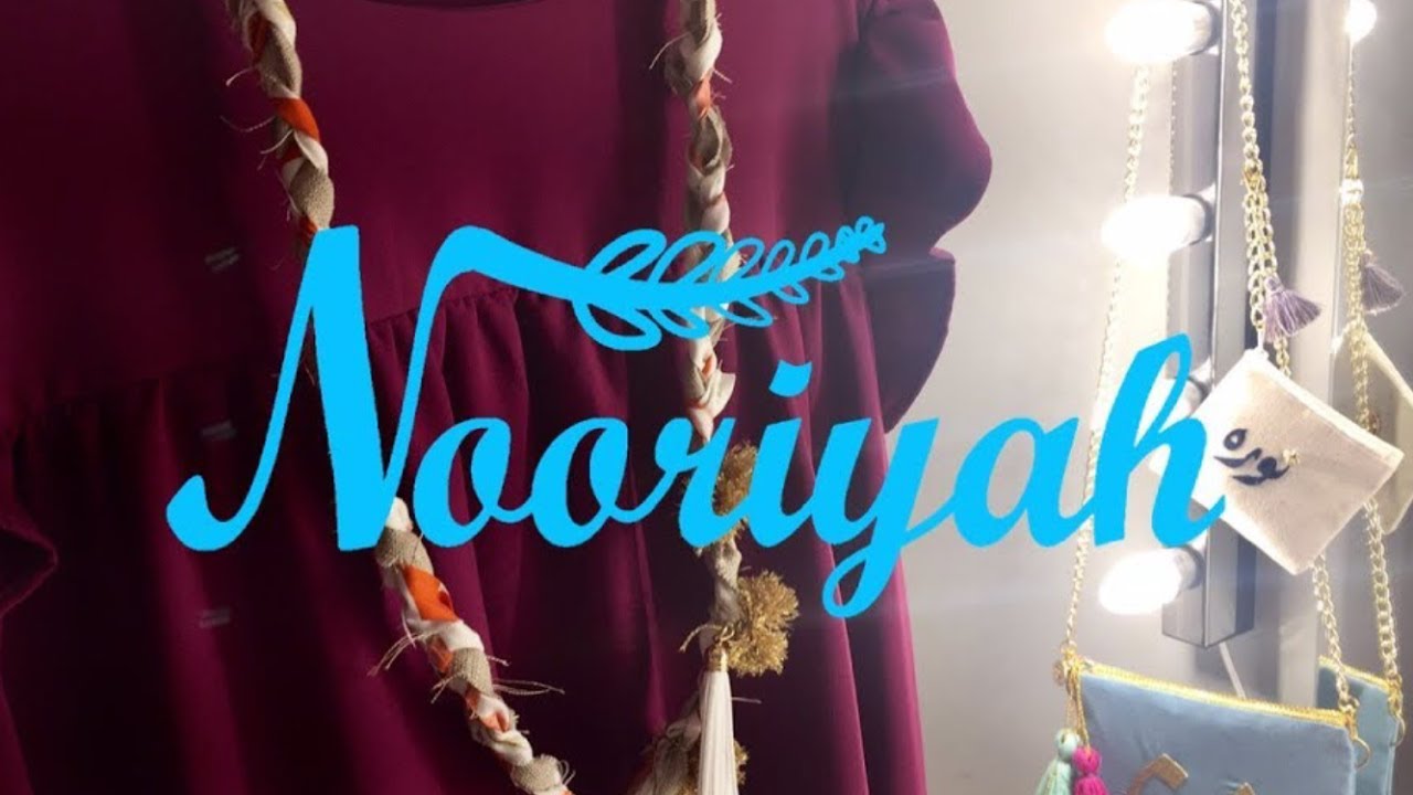 نورية {سلاسل رمضانيه مناسبه للجلابيات } Nooriyah / DIY Necklace - YouTube